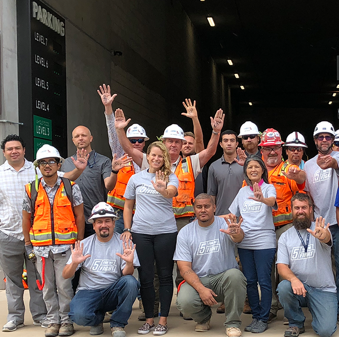 5 For The Fight | Layton Construction
